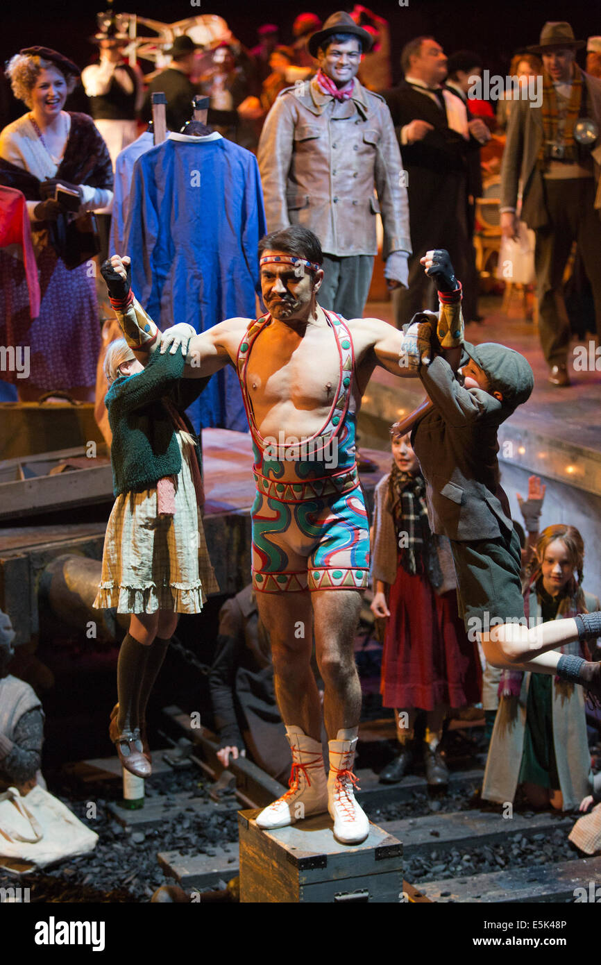 Dress rehearsal of Giacomo Puccini's opera "La Boheme" at the Royal ...