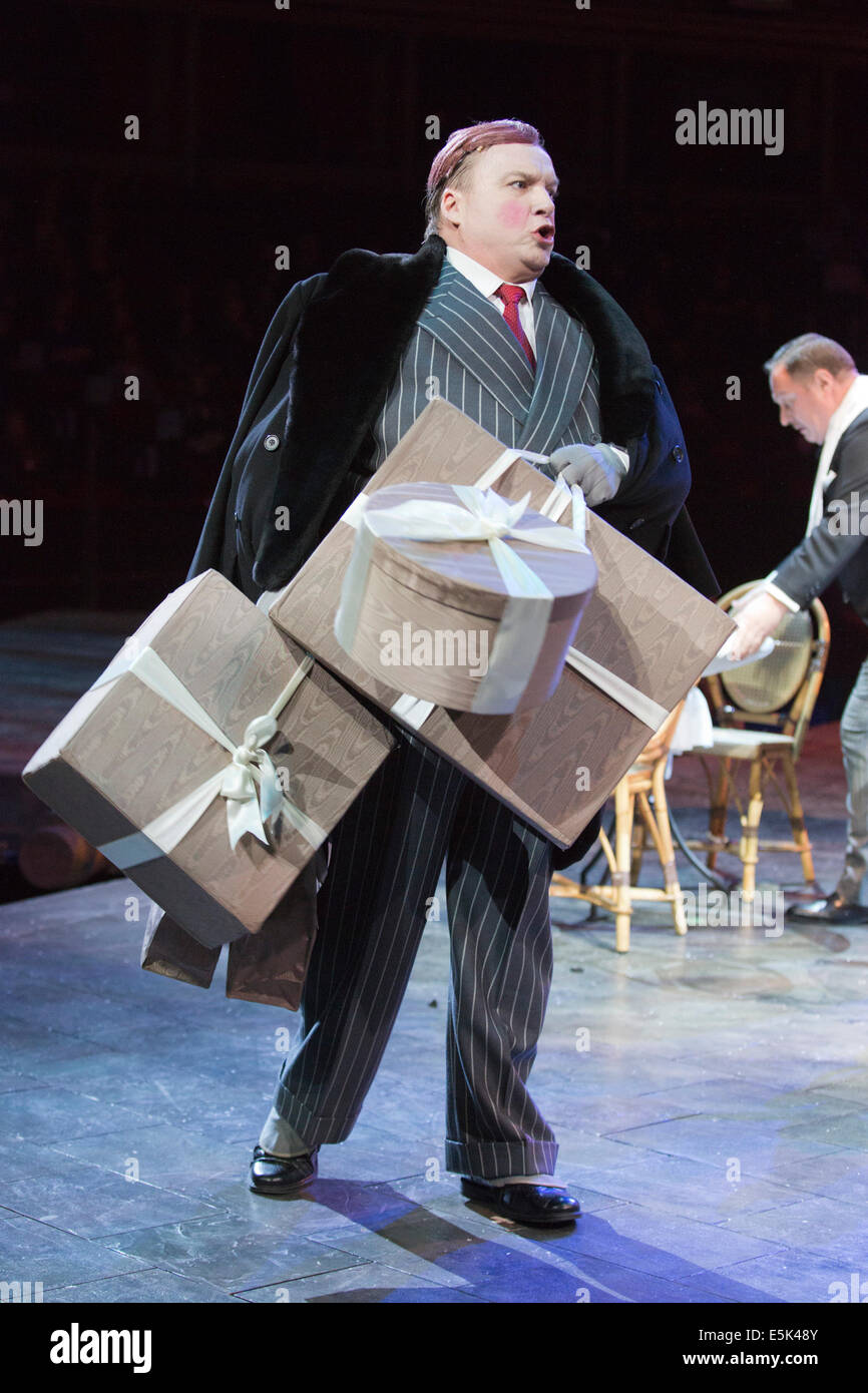 Dress rehearsal of Giacomo Puccini's opera "La Boheme" at the Royal ...