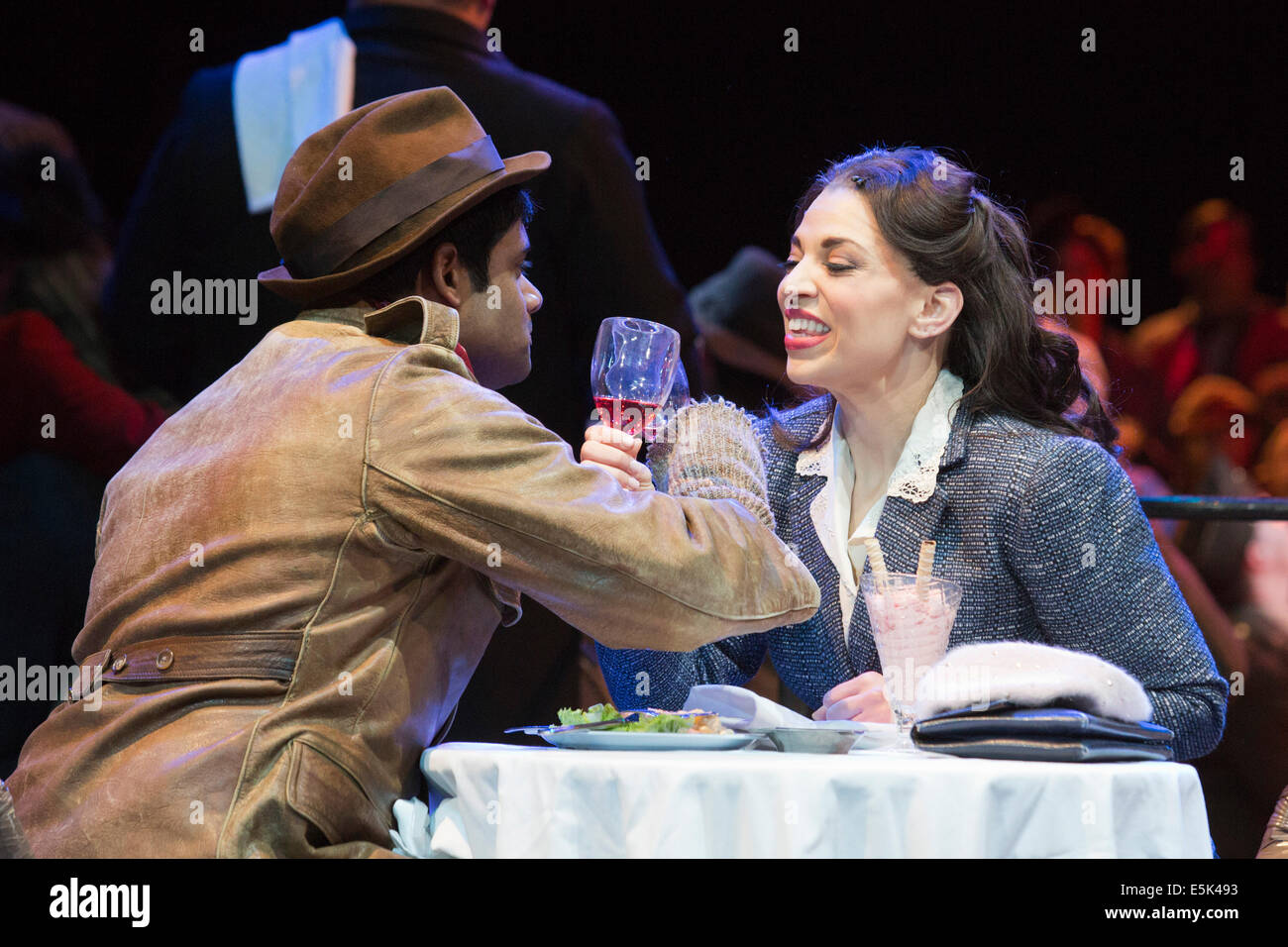 Dress rehearsal of Giacomo Puccini's opera "La Boheme" at the Royal ...