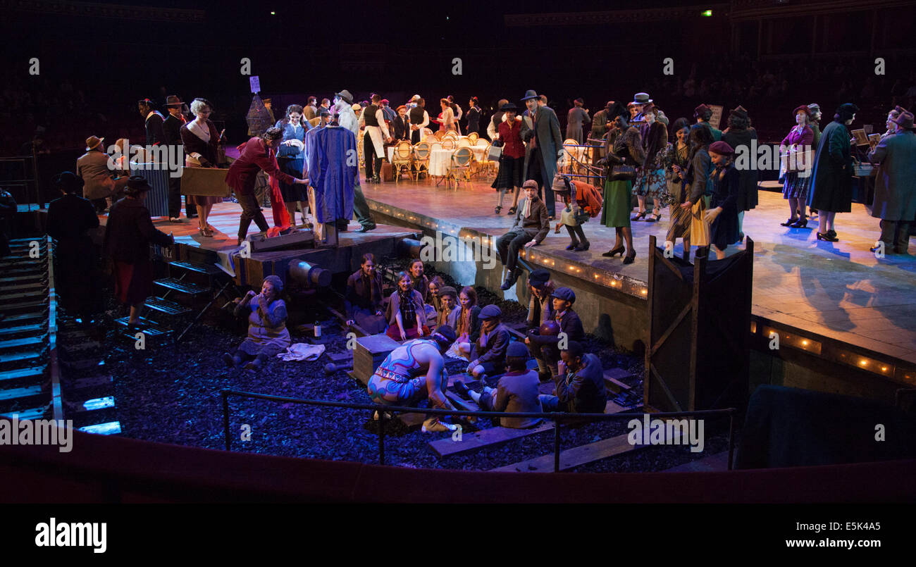 Dress rehearsal of Giacomo Puccini's opera "La Boheme" at the Royal ...