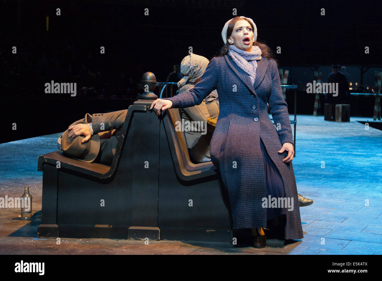 Dress rehearsal of Giacomo Puccini's opera "La Boheme" at the Royal ...