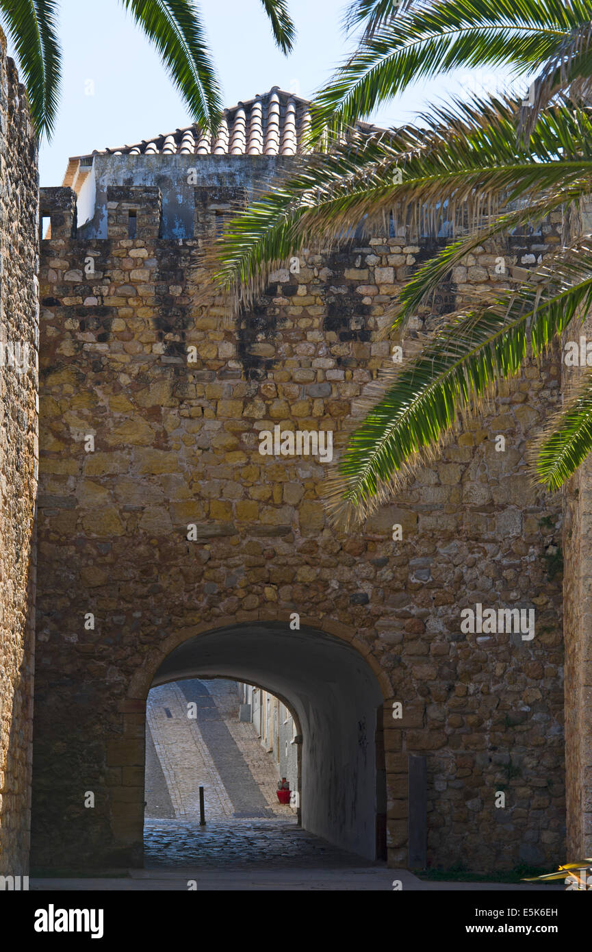 Gateway to old town Lagos Algarve Stock Photo - Alamy