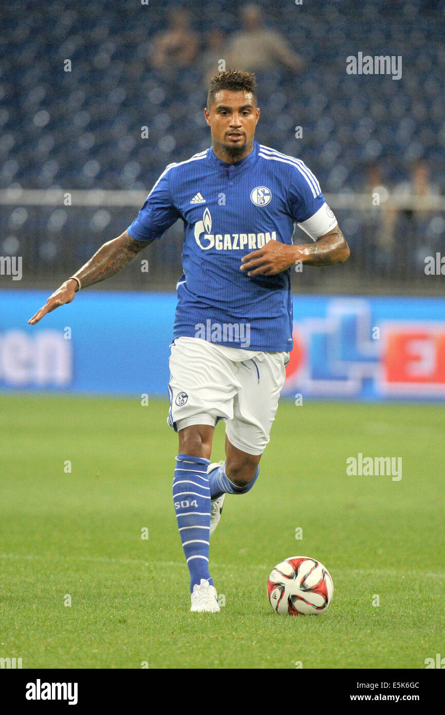 Gelsenkirchen, Germany. 02nd Aug, 2014. Schalke's Kevin-Prince Boateng ...
