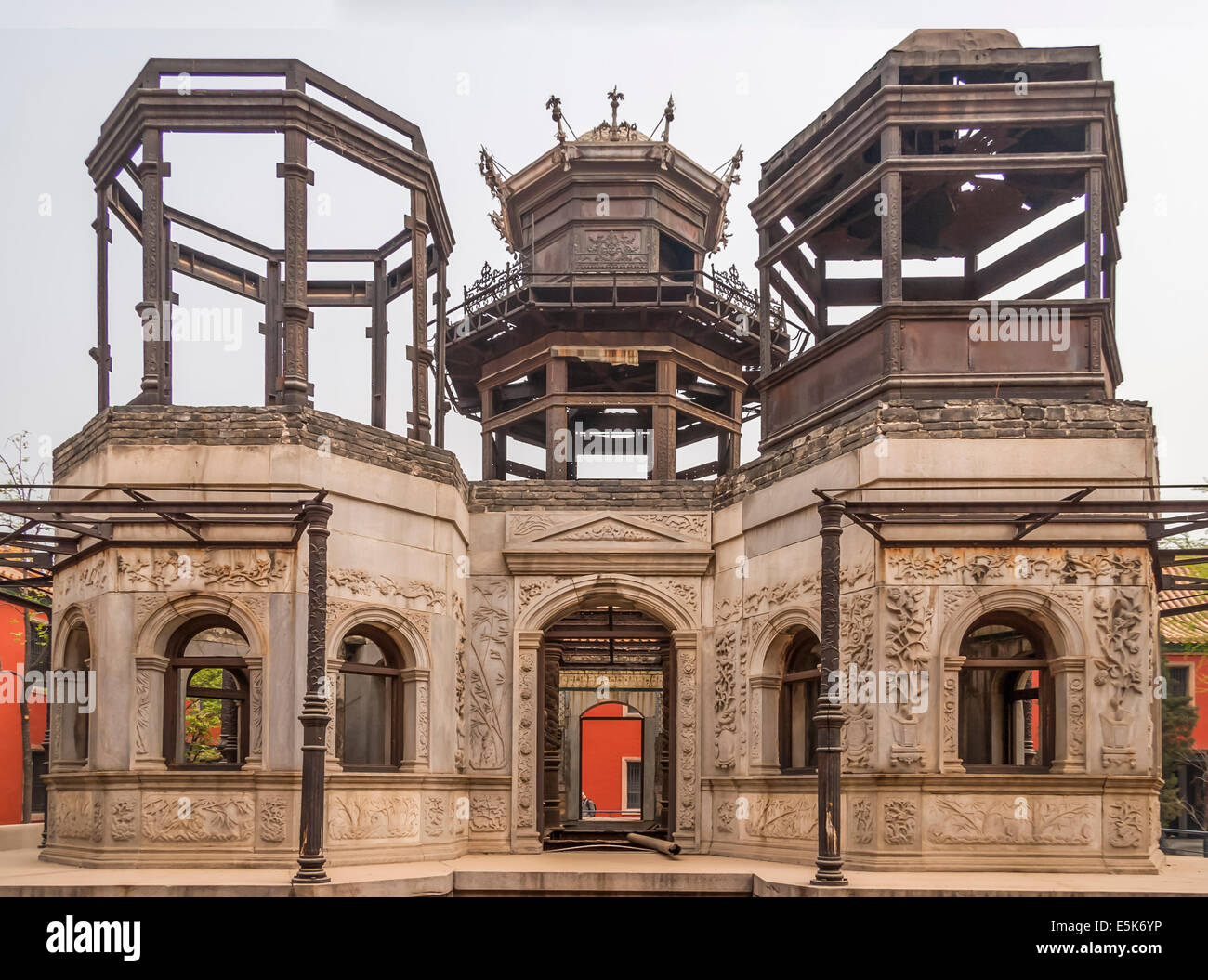 Strange, small unfinished Palace of Prolonging Happiness (Yanxigong ...