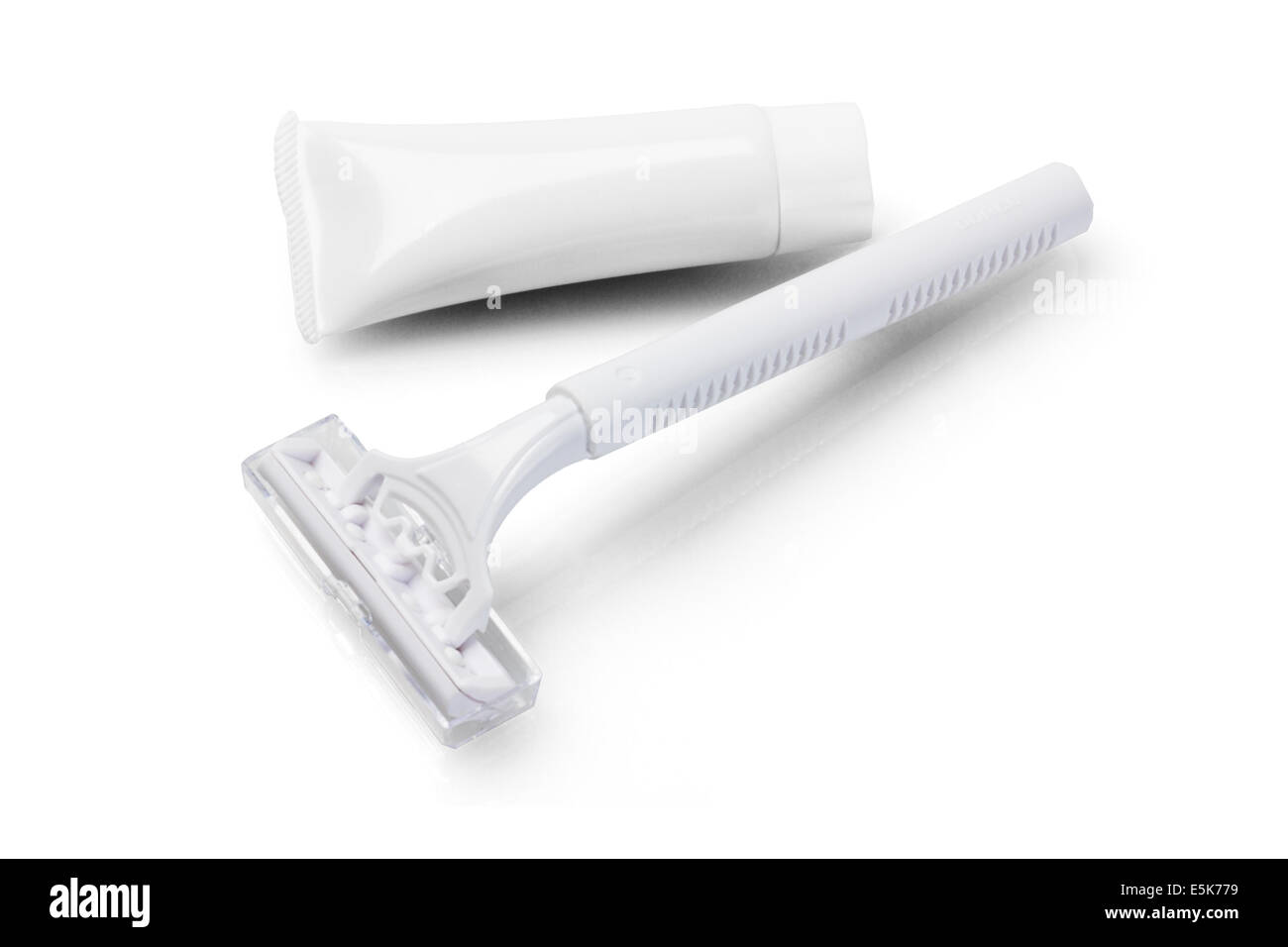 Shaving Cream And Razor