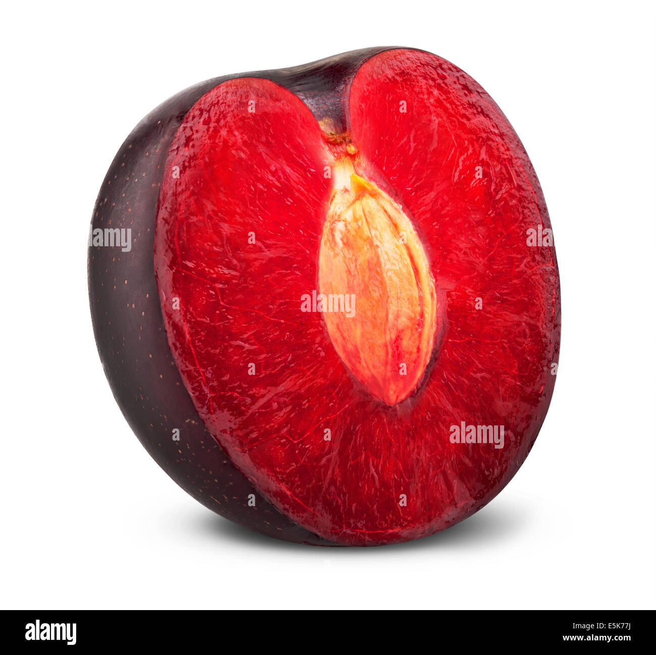 Half Of Plum High Resolution Stock Photography and Images - Alamy