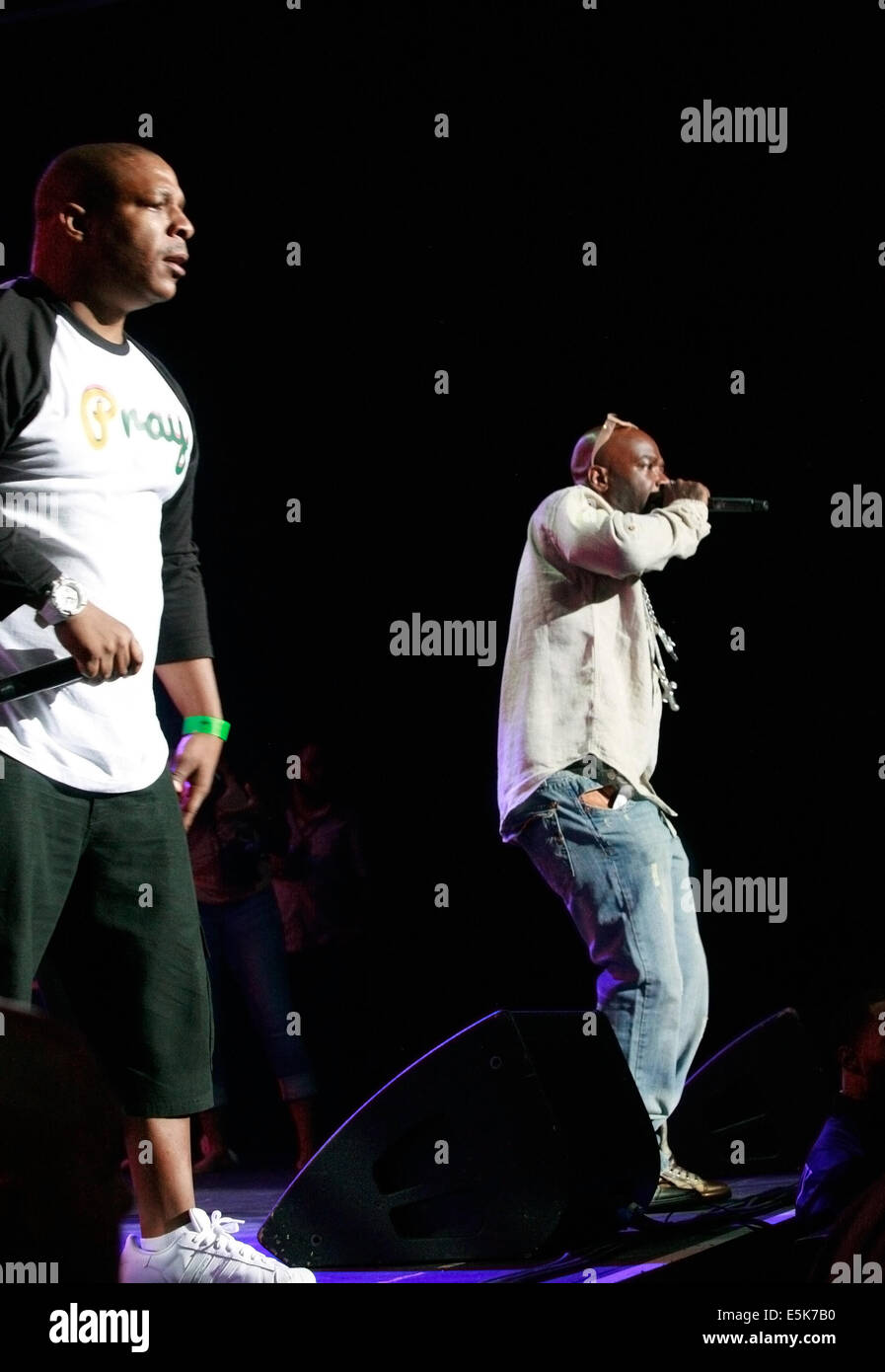 Las Vegas, Nevada, USA. 2nd Aug, 2014. Rappers Treach and Vinn Rock ...