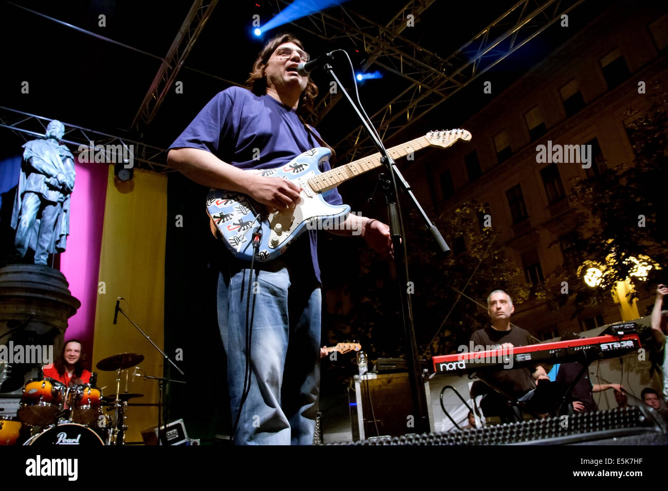 Rambo Amadeus performing live Stock Photo - Alamy