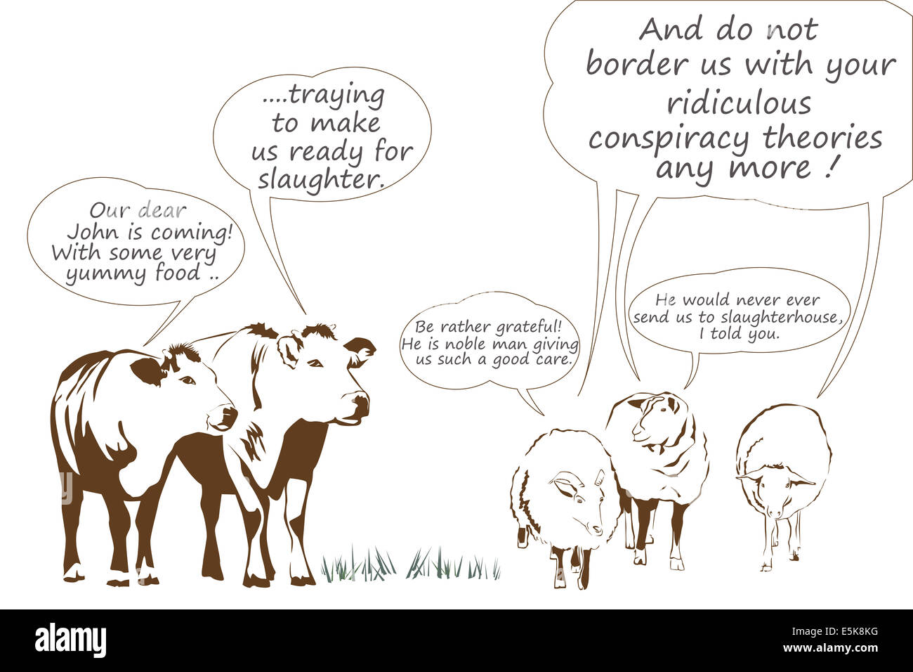 Irony animals hi-res stock photography and images - Alamy