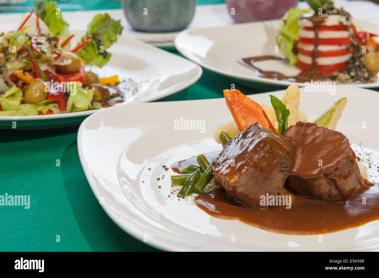 Meals on table hi-res stock photography and images - Alamy