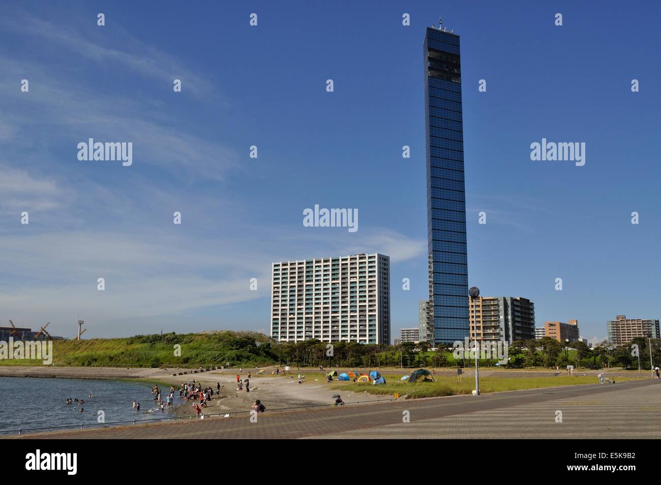 Chiba port tower,Chiba city,Chiba,Japan Stock Photo - Alamy