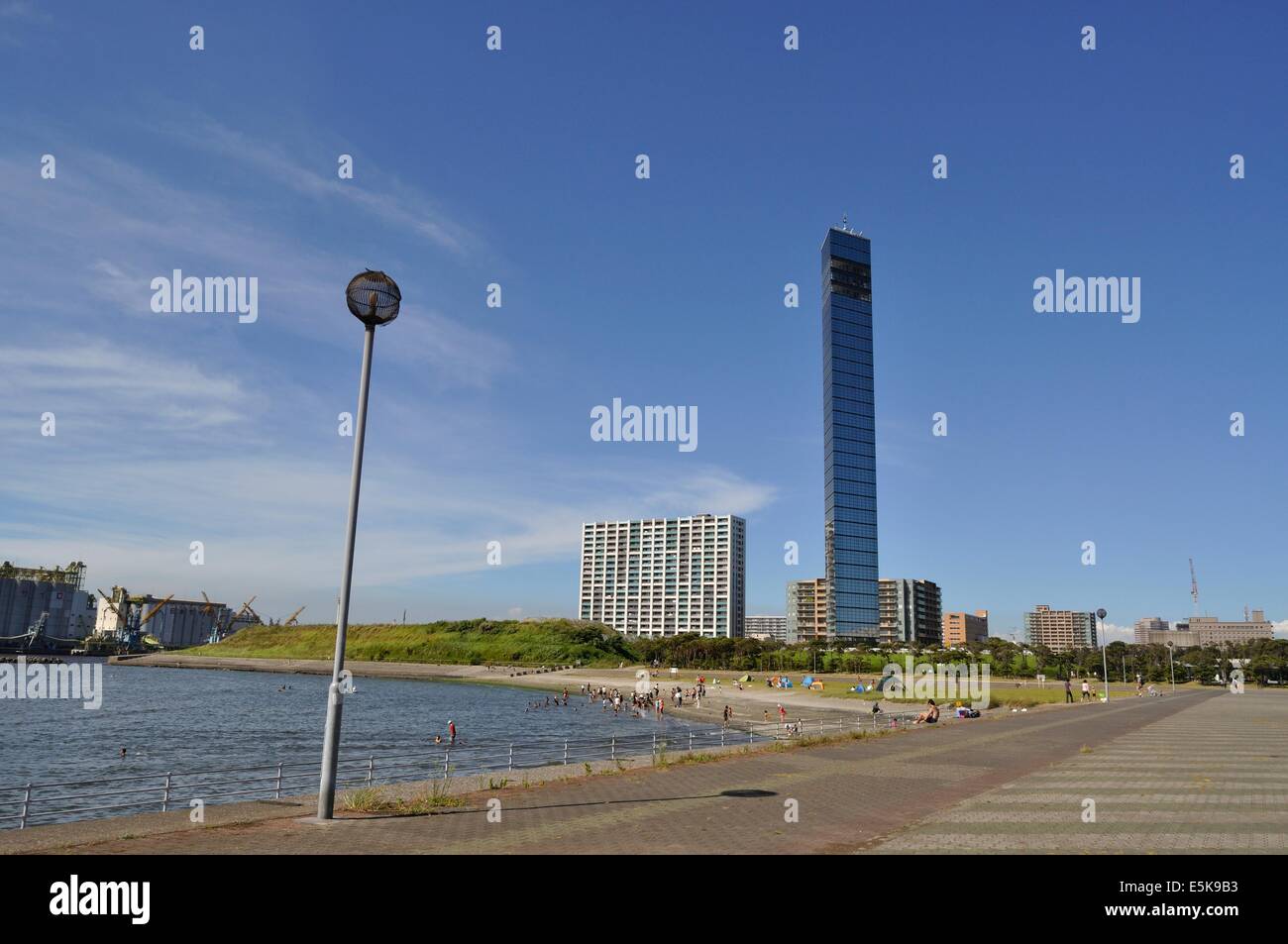 Chiba port tower,Chiba city,Chiba,Japan Stock Photo - Alamy