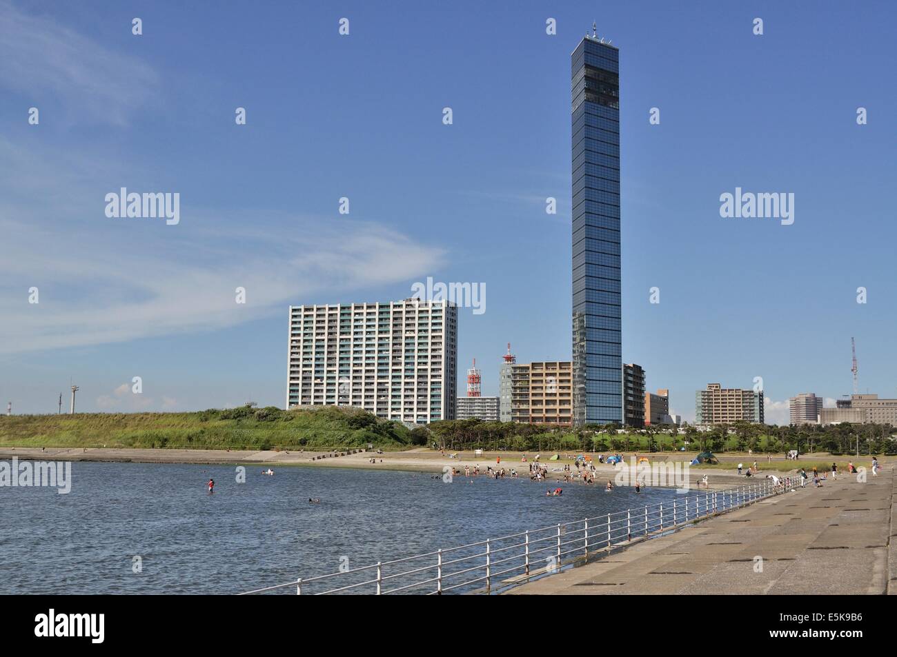 Chiba port tower,Chiba city,Chiba,Japan Stock Photo - Alamy