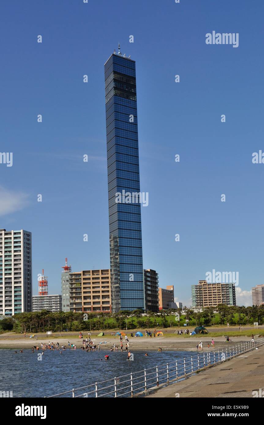 Chiba port tower,Chiba city,Chiba,Japan Stock Photo - Alamy