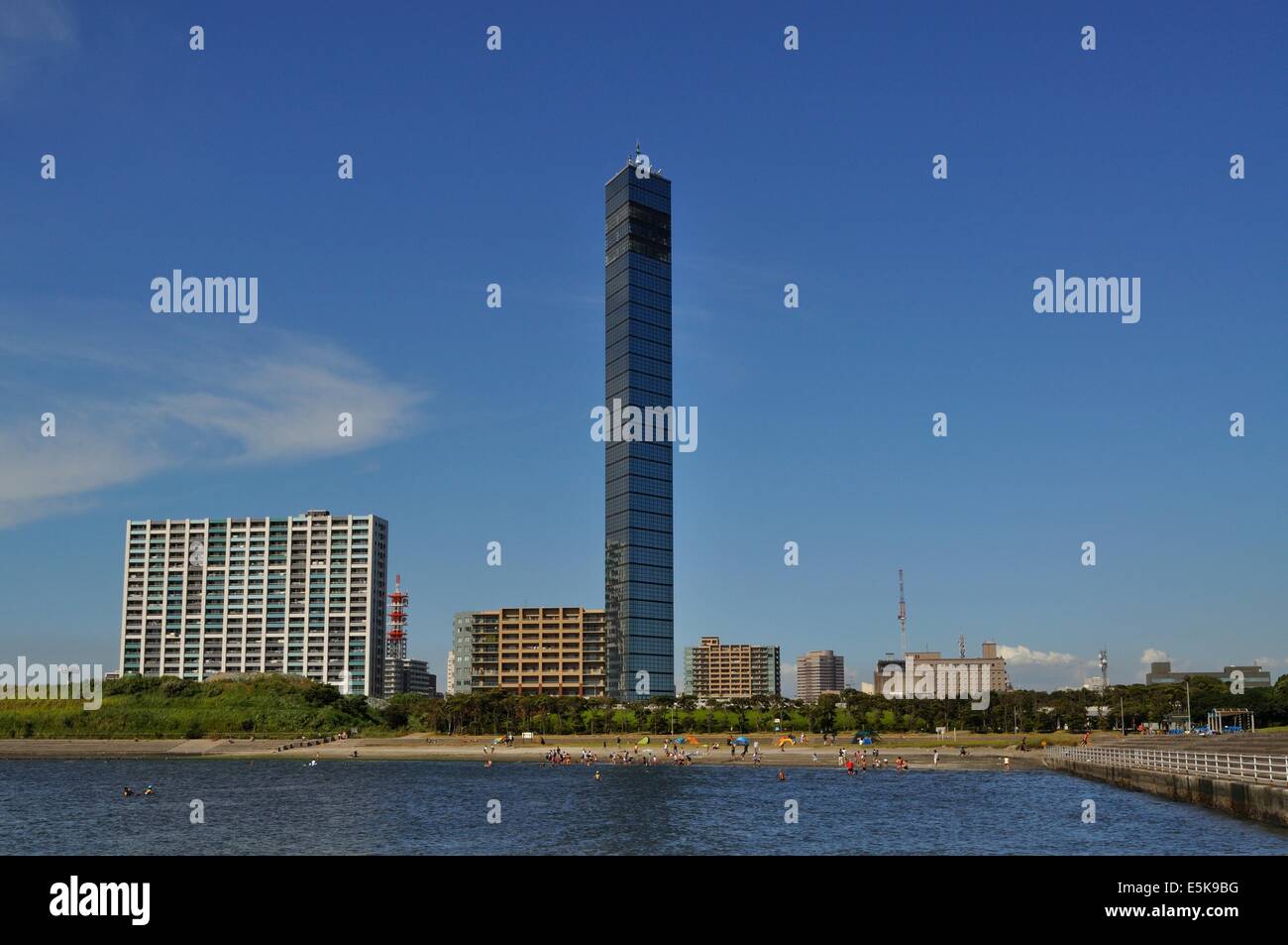 Chiba port tower,Chiba city,Chiba,Japan Stock Photo - Alamy
