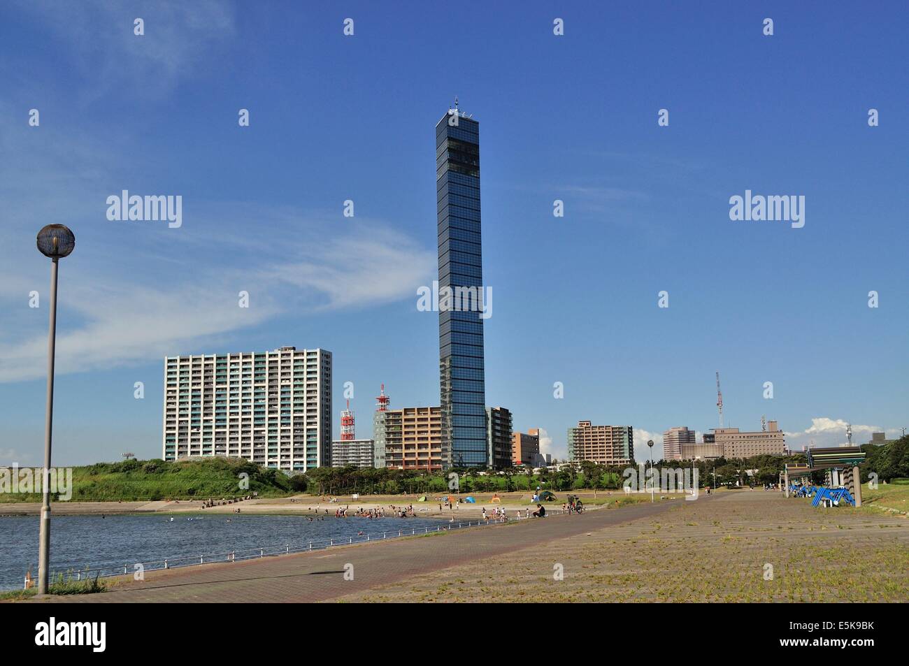 Chiba port tower,Chiba city,Chiba,Japan Stock Photo - Alamy