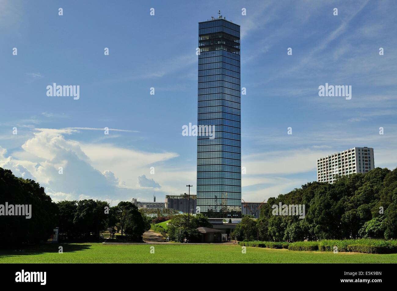 Chiba port tower,Chiba city,Chiba,Japan Stock Photo - Alamy