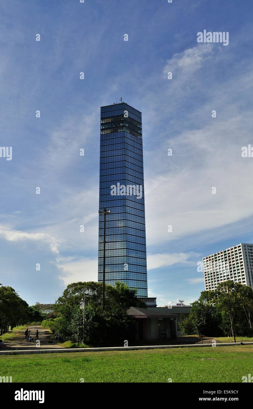 Chiba port tower,Chiba city,Chiba,Japan Stock Photo - Alamy