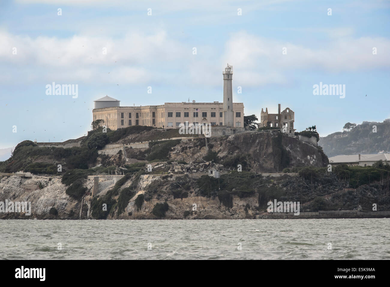 Alcatraz, seen from Pier 39, San Francisco Stock Photo - Alamy