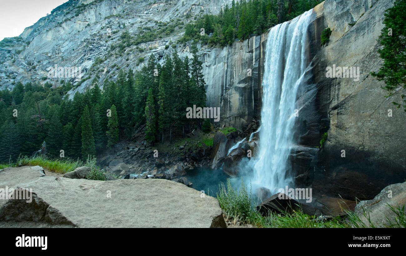 Vernal Fall, Yosemite NP Stock Photo - Alamy