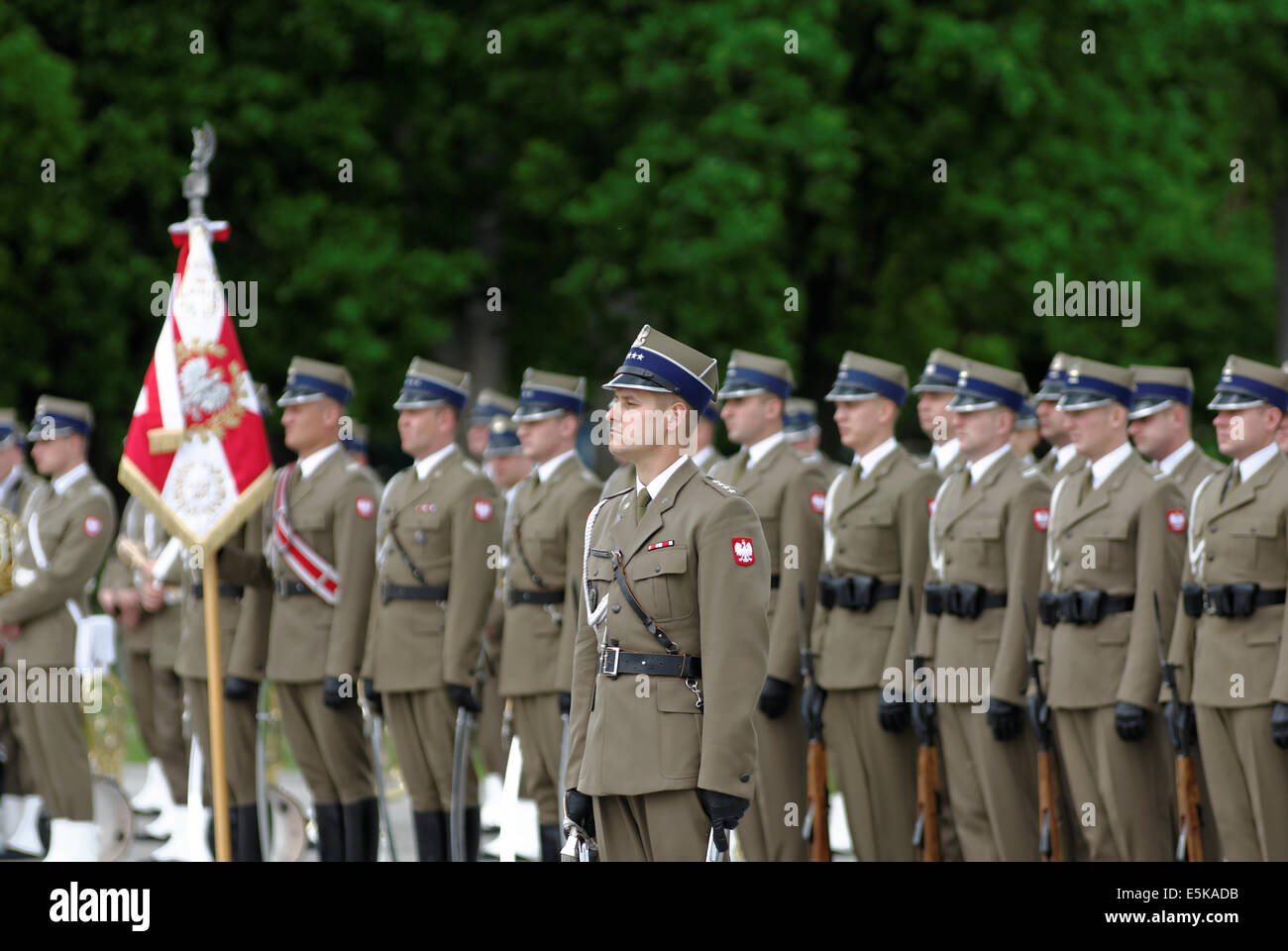 Military parade, Warsaw, Poland Stock Photo - Alamy