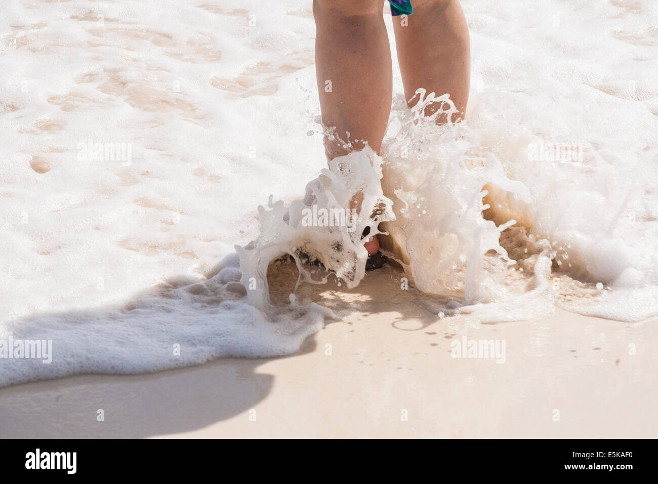 Legs splashing hi-res stock photography and images - Alamy