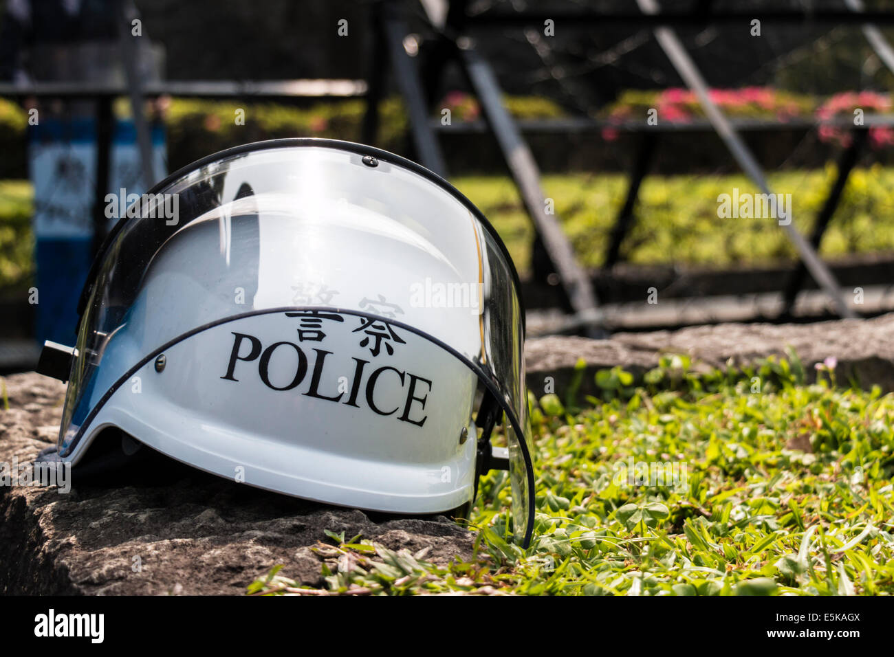 Police helmet hi-res stock photography and images - Alamy