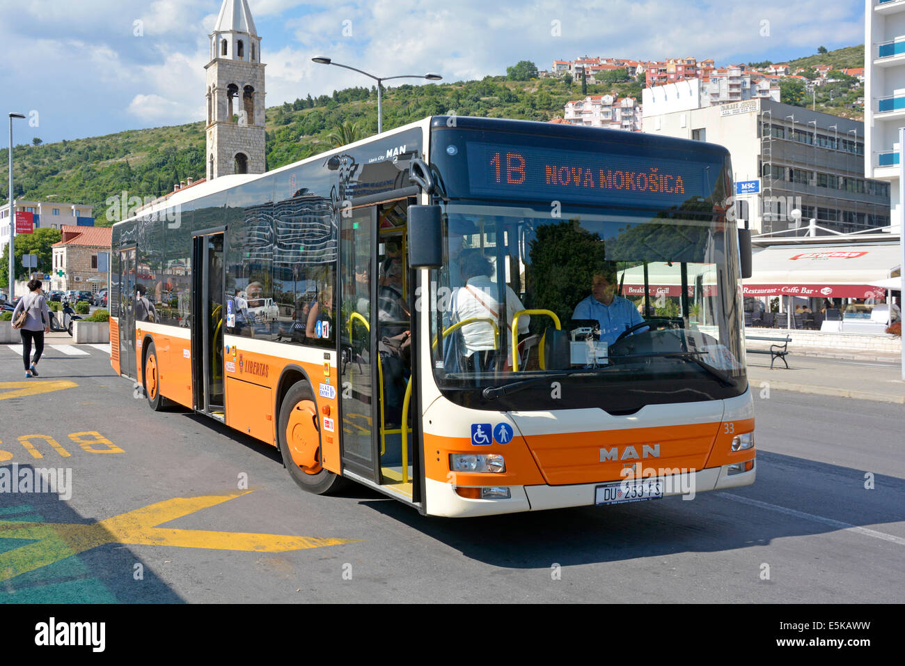 Single decker buses hi-res stock photography and images - Alamy