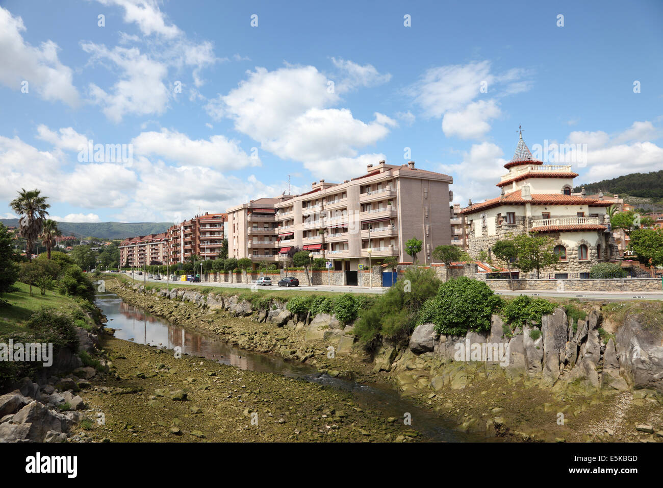 Coastal town Castro Urdiales, Cantabria, Spain Stock Photo - Alamy