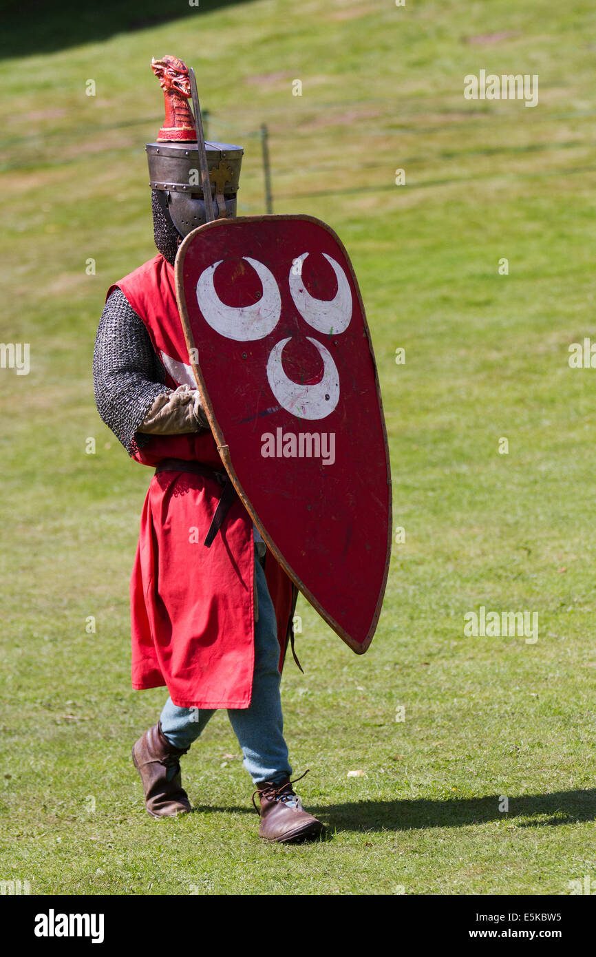 Knights jousting from a 13th century hi-res stock photography and ...