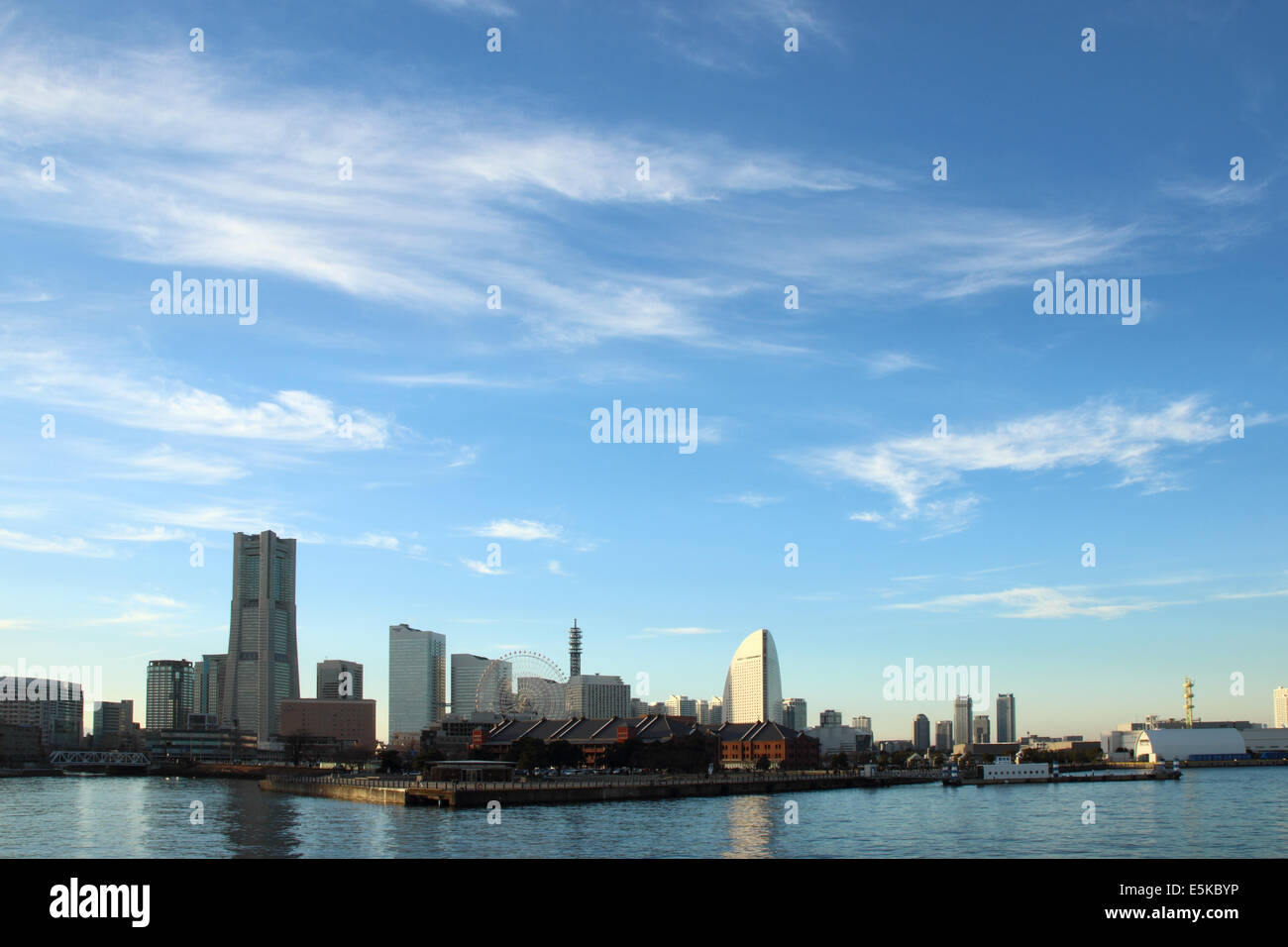 Japan landscape at Yokohama city , Japan Stock Photo - Alamy