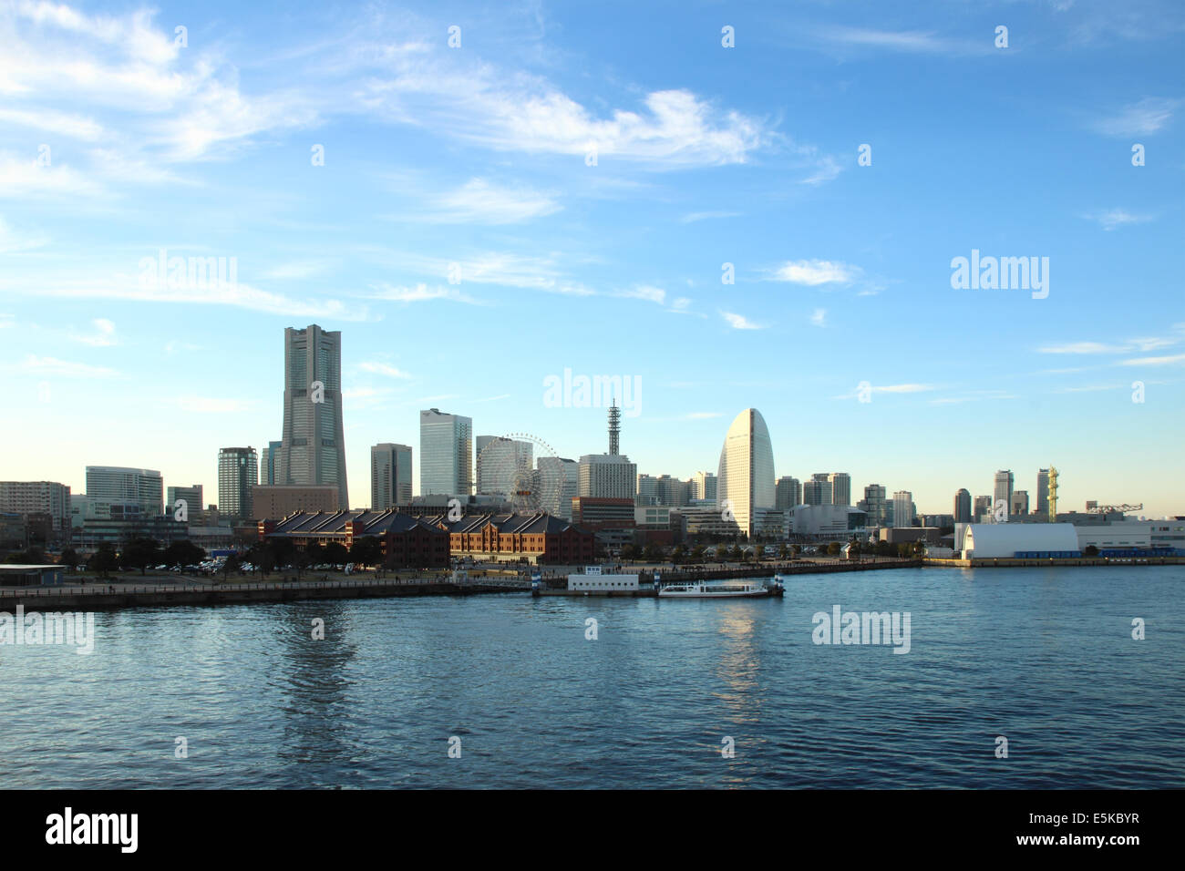 Japan landscape at Yokohama city , Japan Stock Photo - Alamy