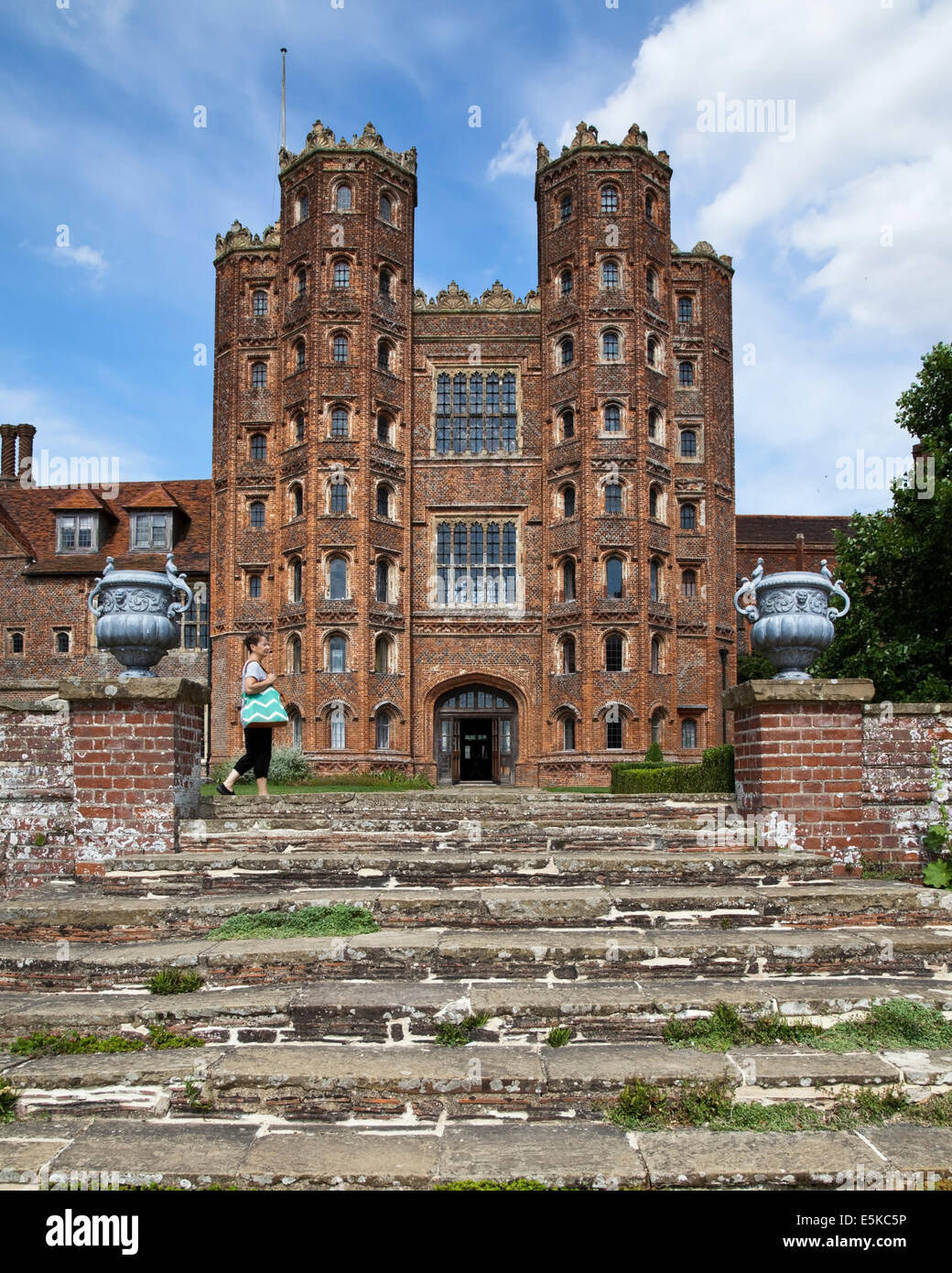 Layer Marney Tower, Essex, UK Stock Photo - Alamy