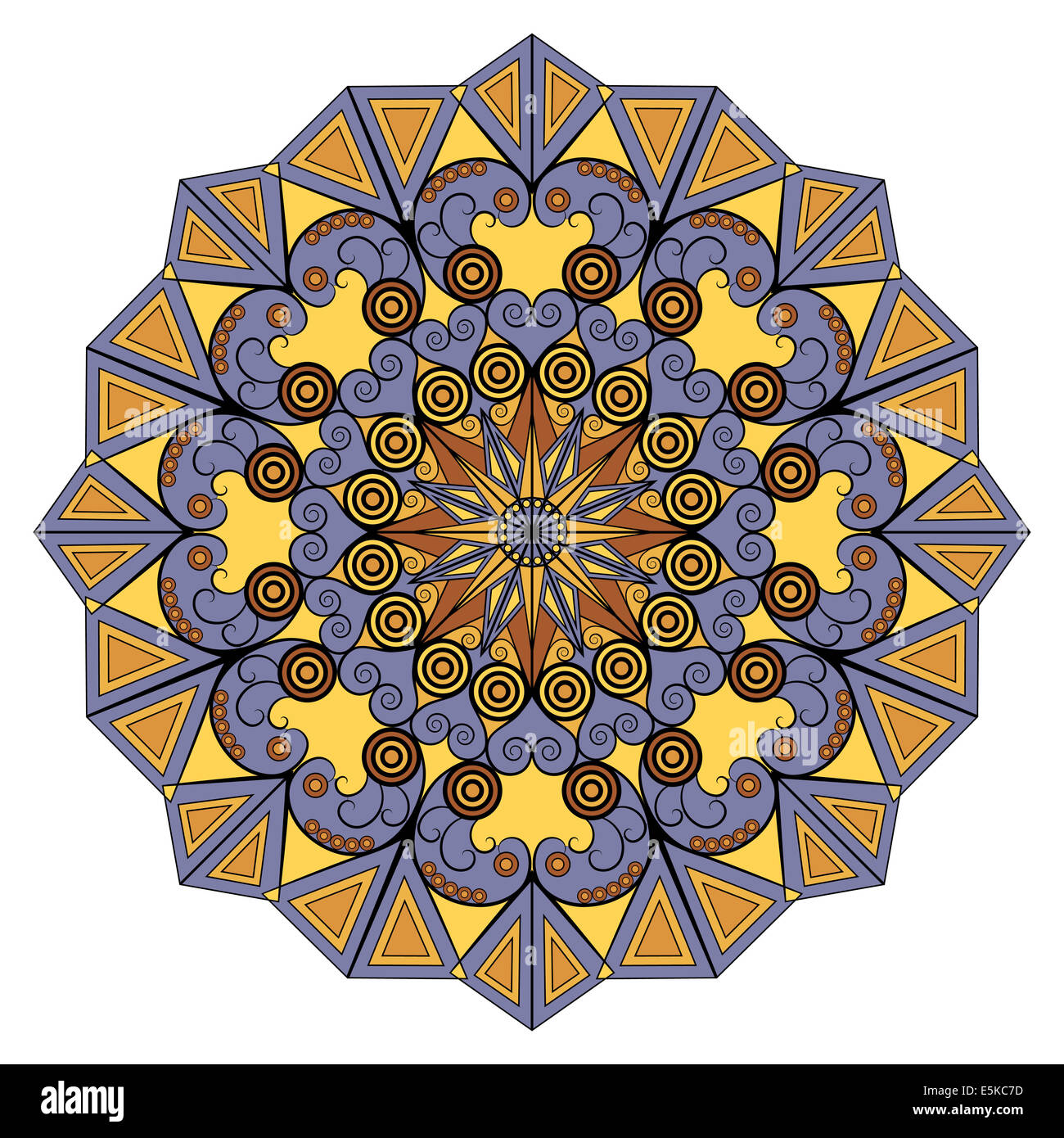 Iranian pattern Cut Out Stock Images & Pictures - Alamy
