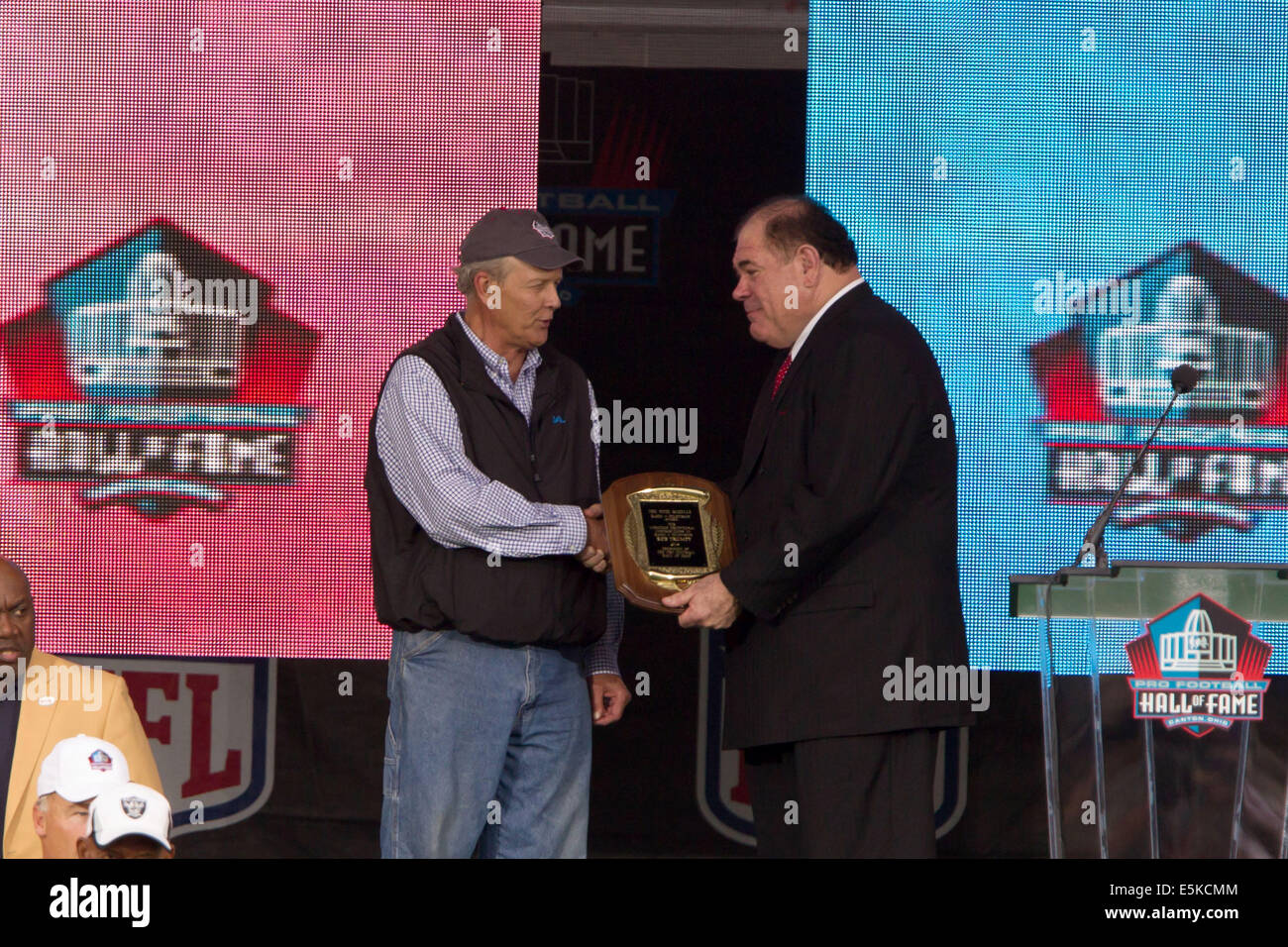 Canton, Ohio, USA. 2nd Aug, 2014. The Pete Rozelle Radio-Television ...