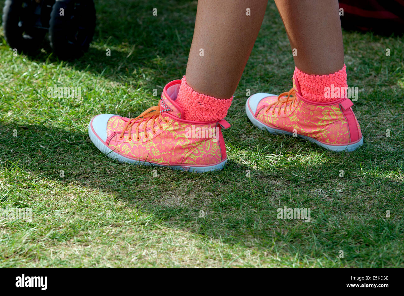 Girl wearing socks hi-res stock photography and images - Alamy
