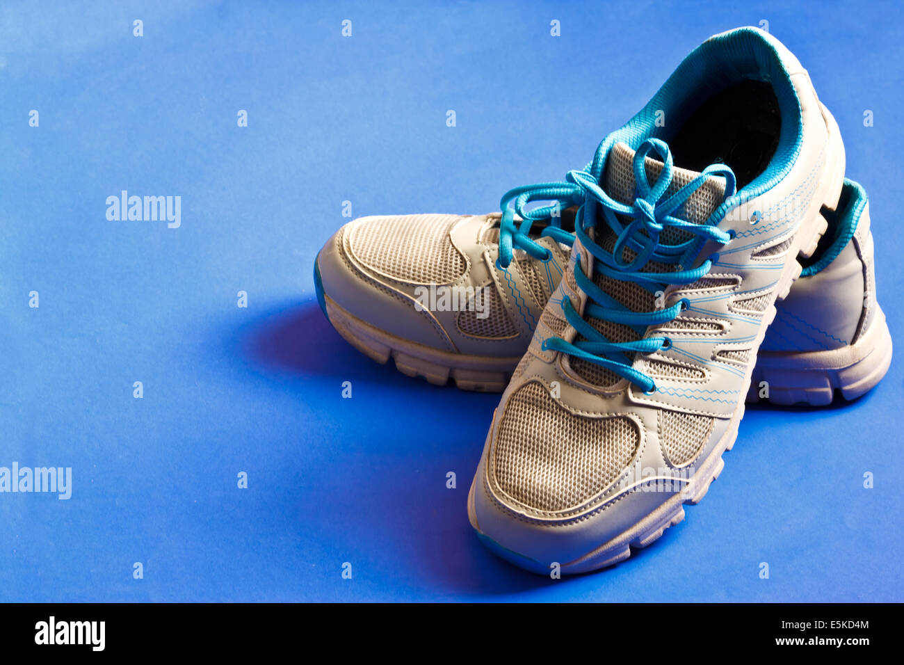 Blue sneaker design hi-res stock photography and images - Alamy