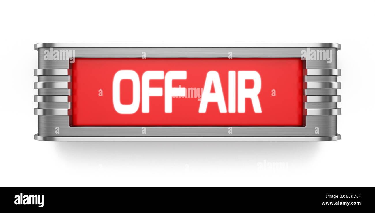 Radio station on air sign hi-res stock photography and images - Alamy