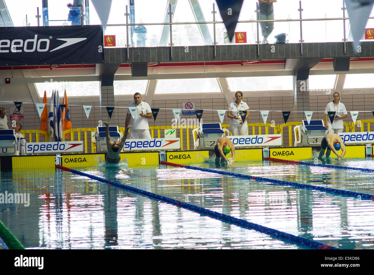 Wingate Institute , Israel - May 17 , 2014 : International swimming ...