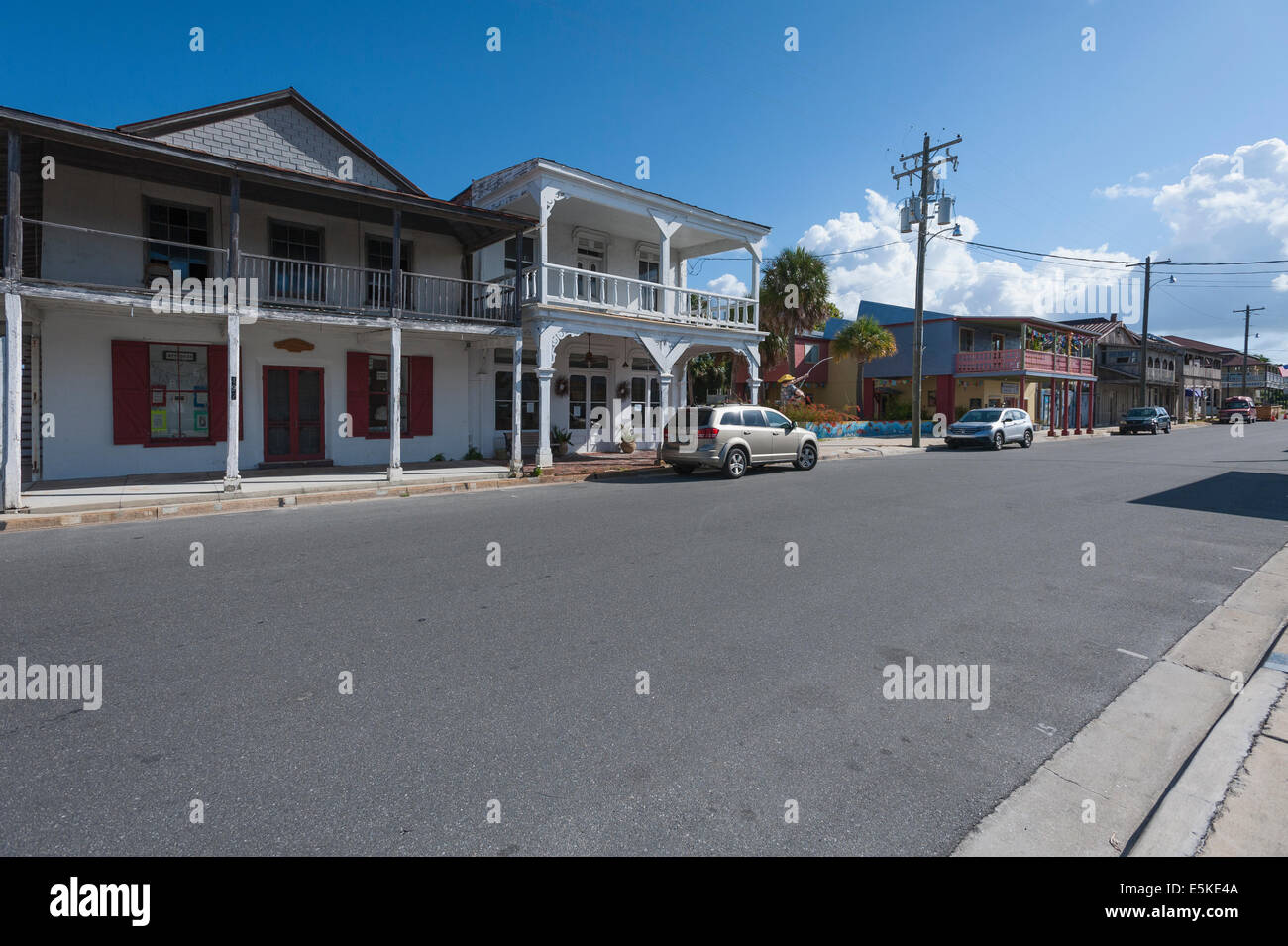 Cedar Key Florida Scenic Gulf Coast City Streets Landscape Architecture ...