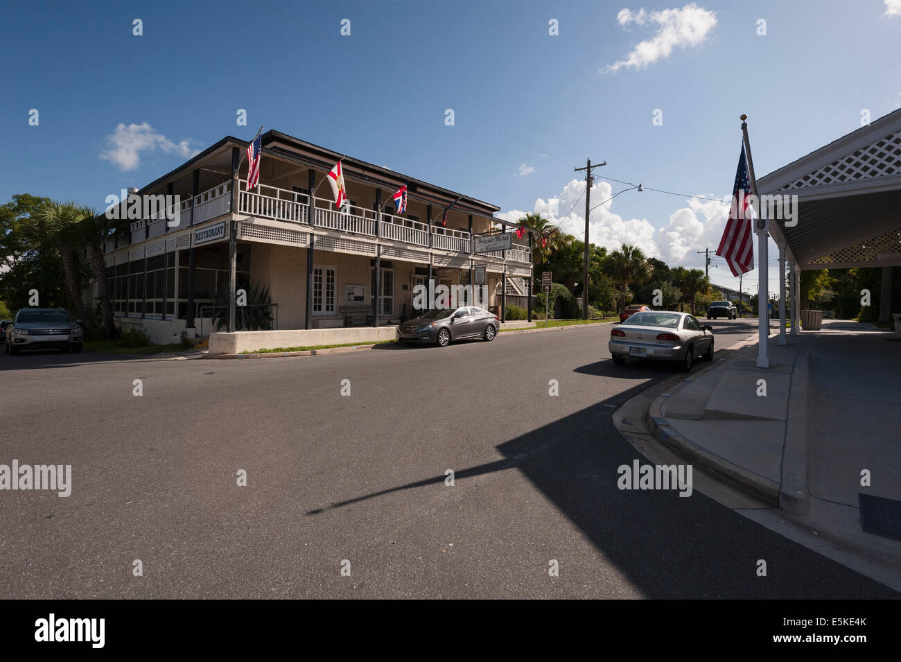 City Streets of Cedar Key, Florida USA Stock Photo - Alamy