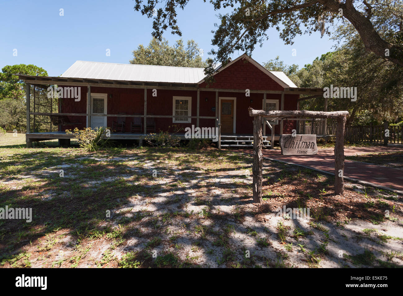 Historic Whitman home located the Cedar Key Museum State Park, Florida ...