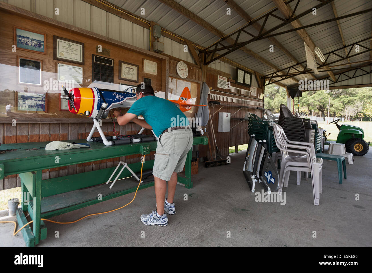 Remote Control Model Airplane RC R/C Scale Club of Ocala Florida Stock ...