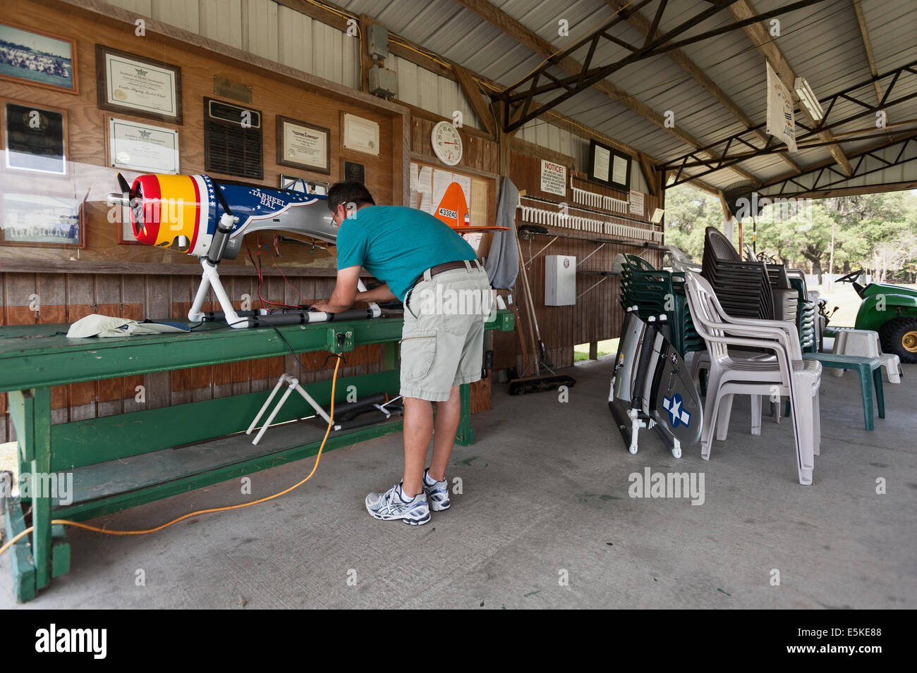 Remote Control Model Airplane RC R/C Scale Club of Ocala Florida Stock ...