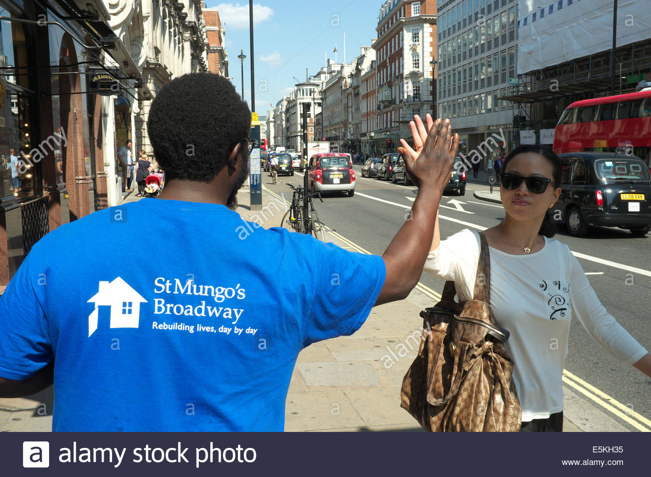 Charity Chugger High Resolution Stock Photography and Images - Alamy
