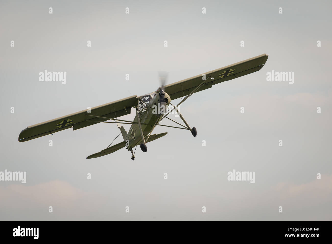 Abingdon, UK - MAy th 2014: A vintage Fieseler Storch, German WW2 ...