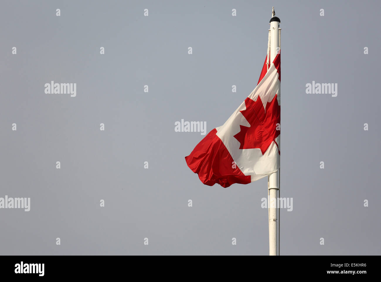 The Canadian flag at the Royal Canadian Mounted Police (RCMP) Depot in ...