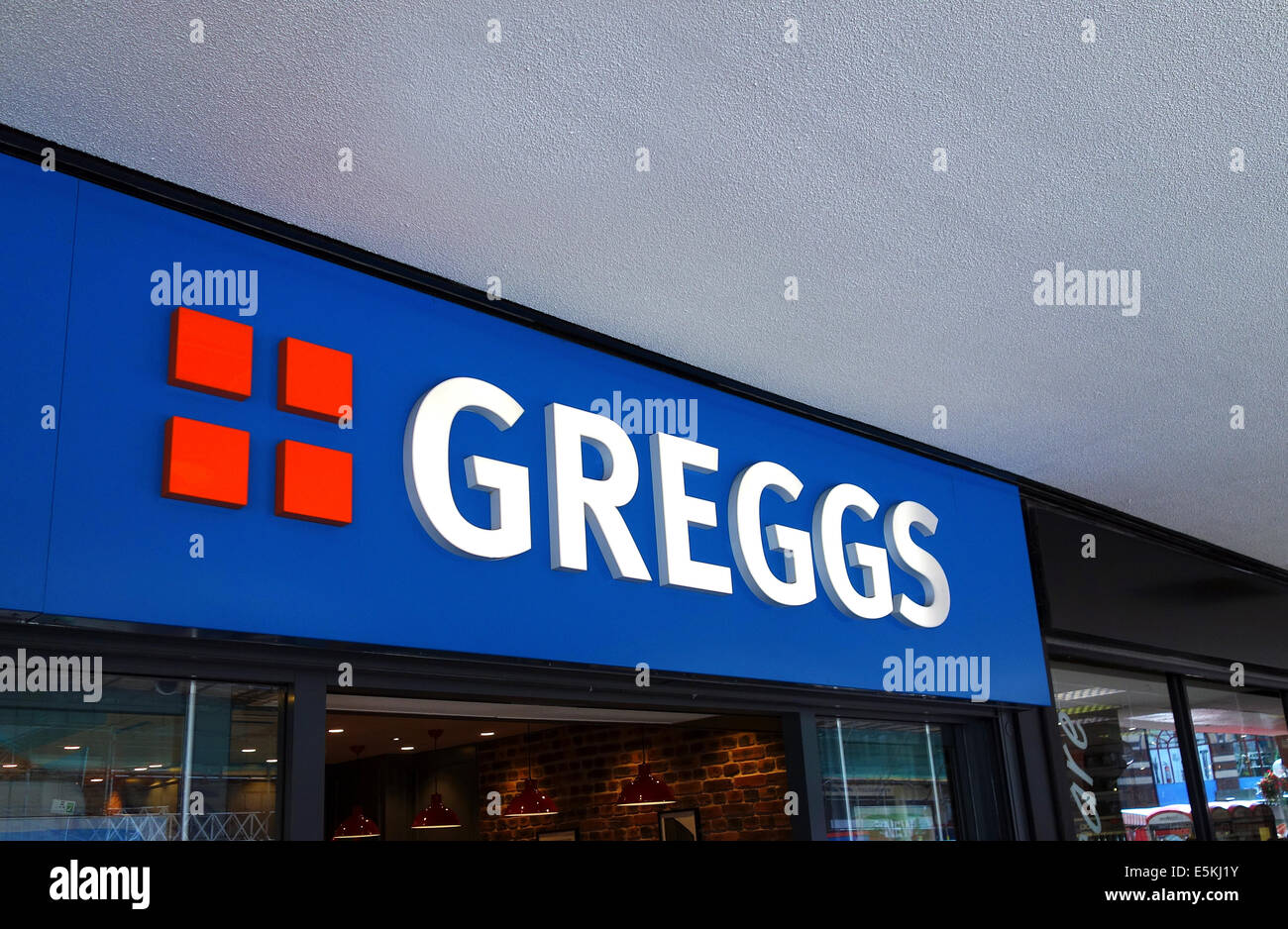 Greggs logo hi-res stock photography and images - Alamy