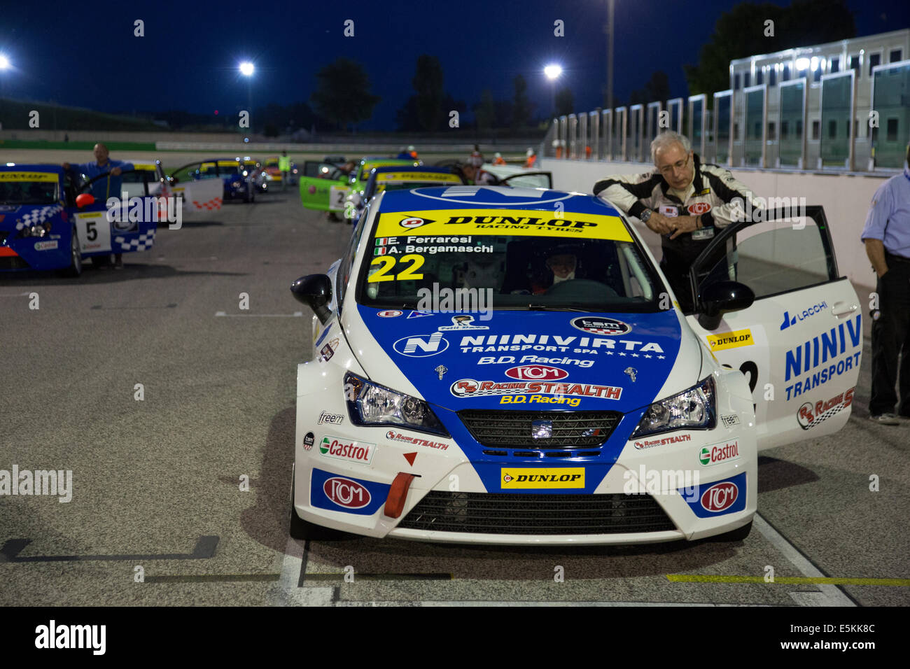 MISANO ADRIATICO, Rimini, ITALY - May 10: A Seat Ibiza Cupra the ...