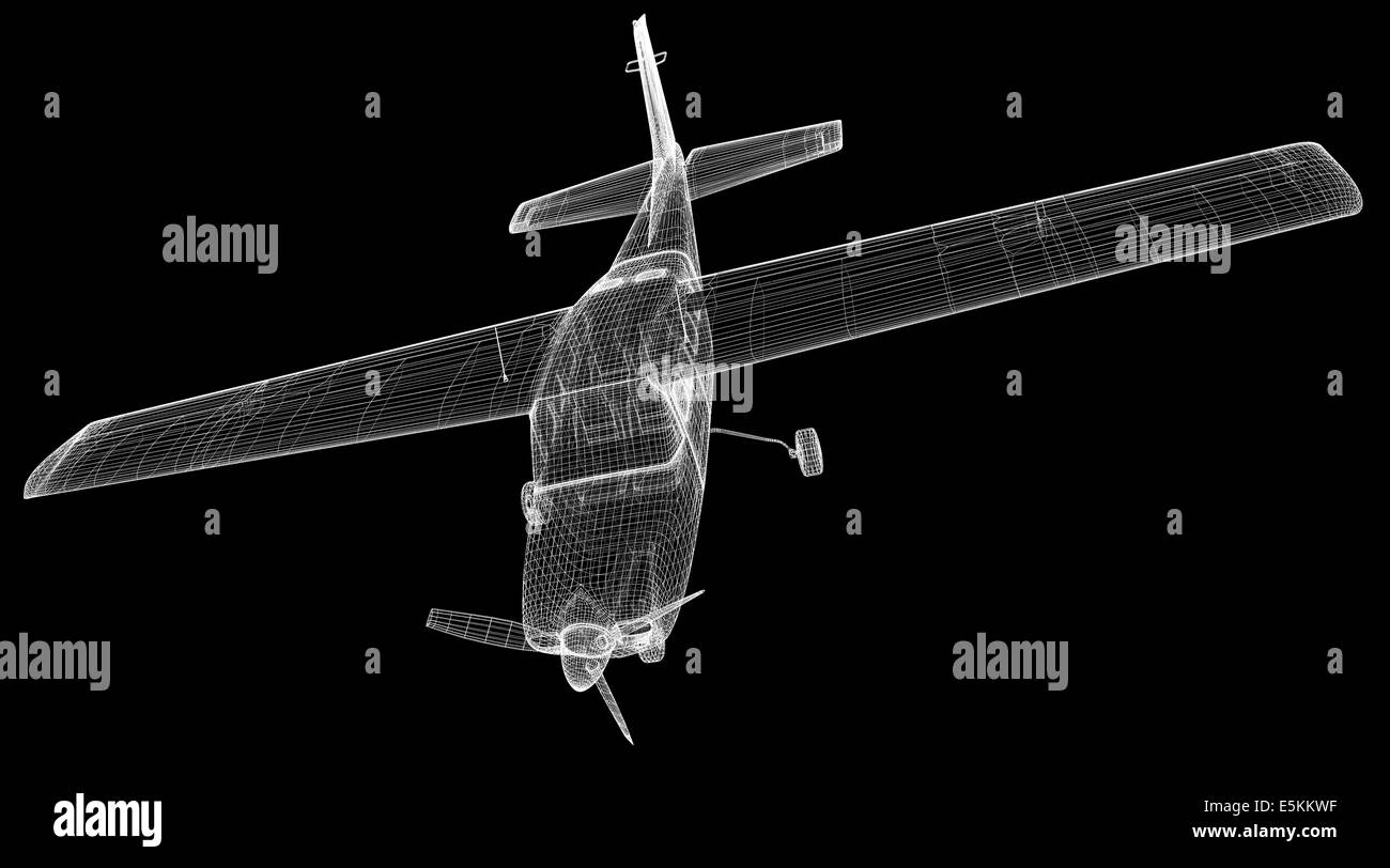 Model jet airplane Black and White Stock Photos & Images - Alamy